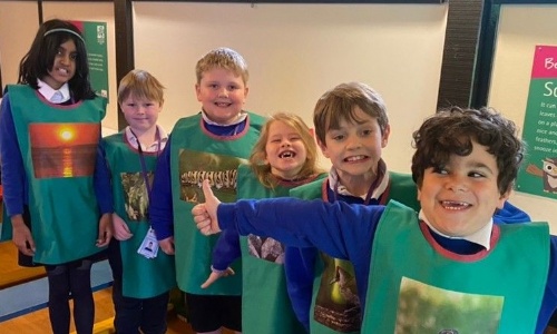 Heathermount School - Ash class visit The Look Out